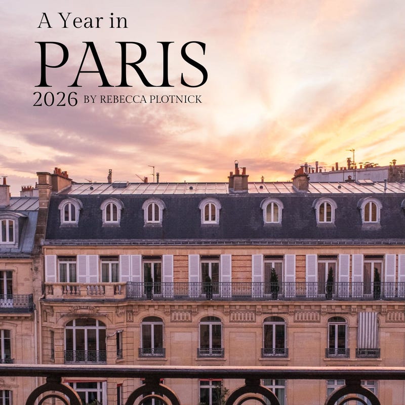 Desk Paris Calendar 2026 - Etsy