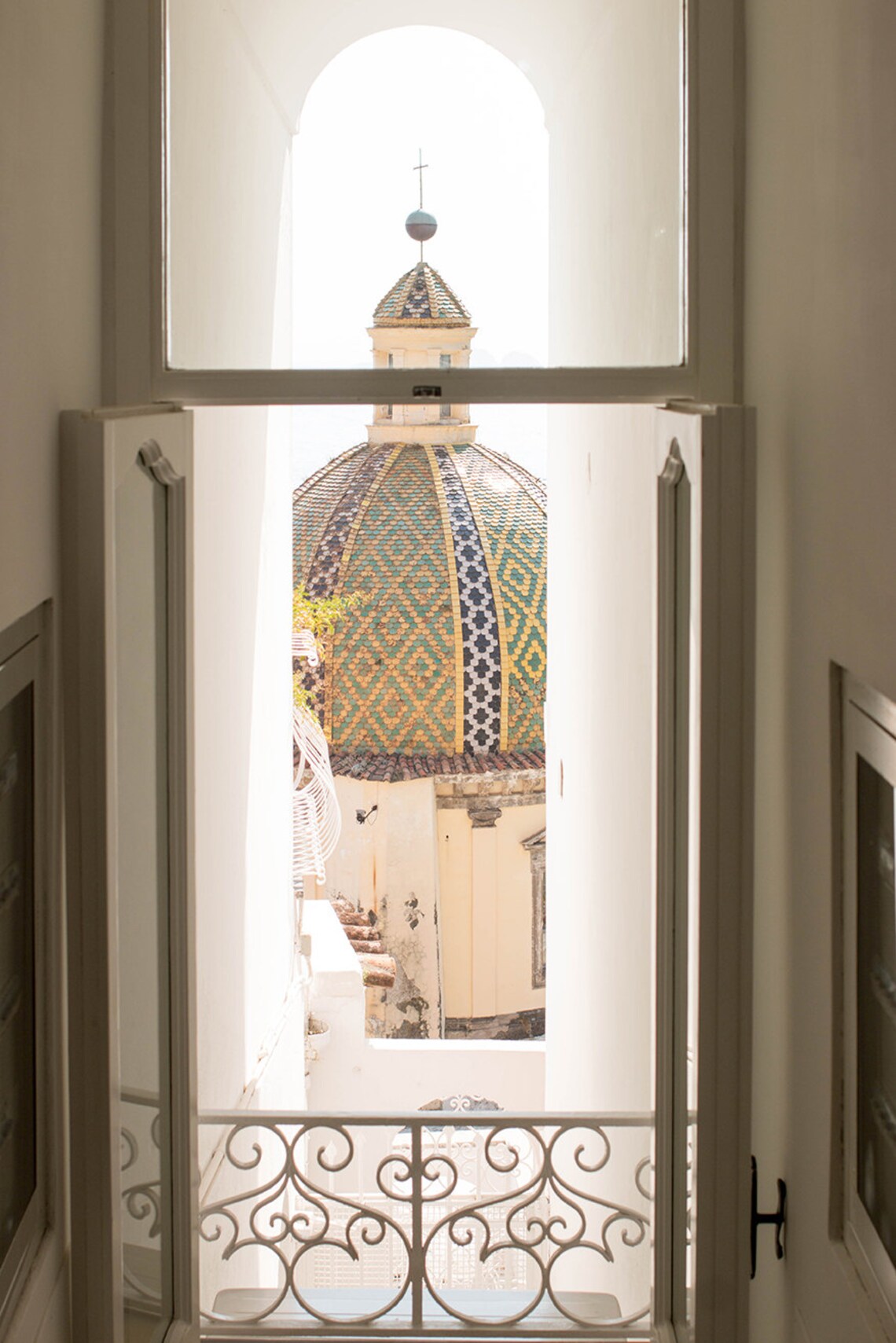 Italy Photography, Positano Through the Window, Amalfi Coast, Italy ...