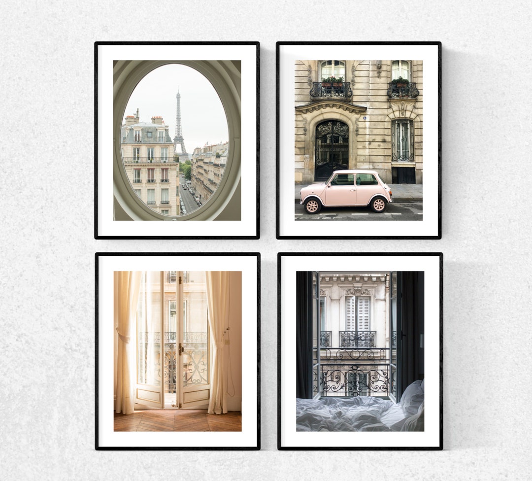 Paris Photography, Paris Portrait Photography Set of (4), Best Selling ...