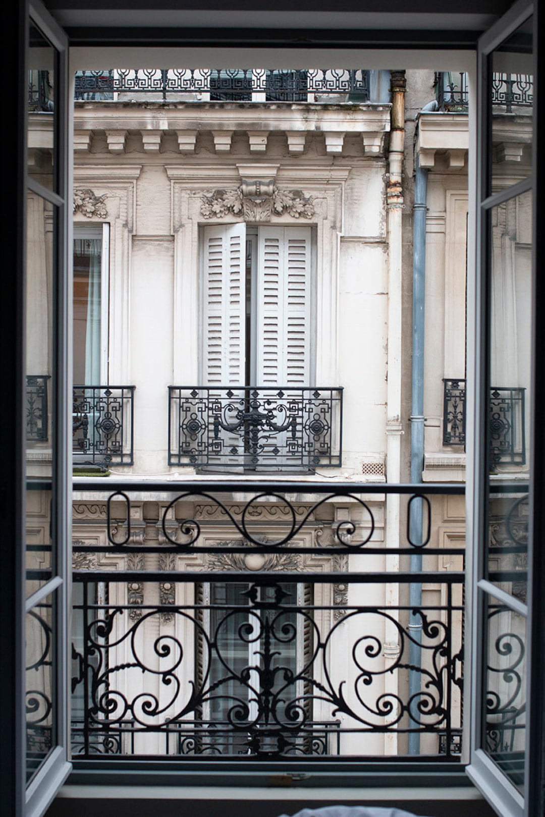 Paris Photography, Parisian Window in the Morning, Bedroom Scene, Paris ...