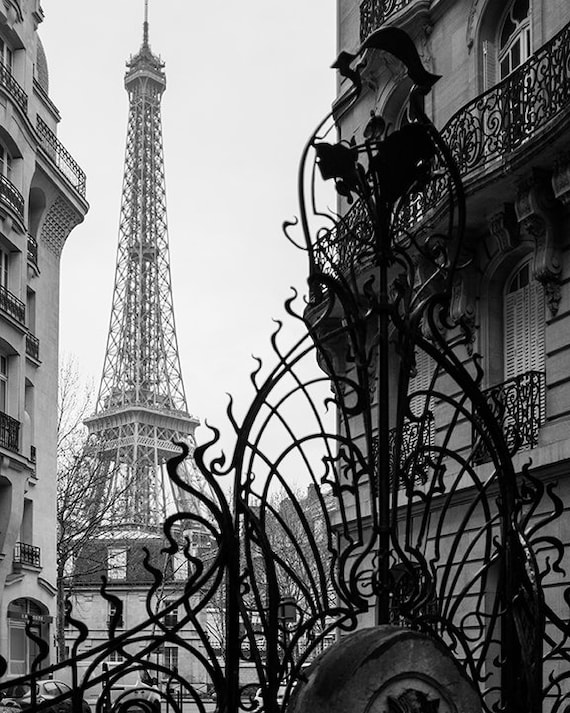 Paris Tumblr Black And White