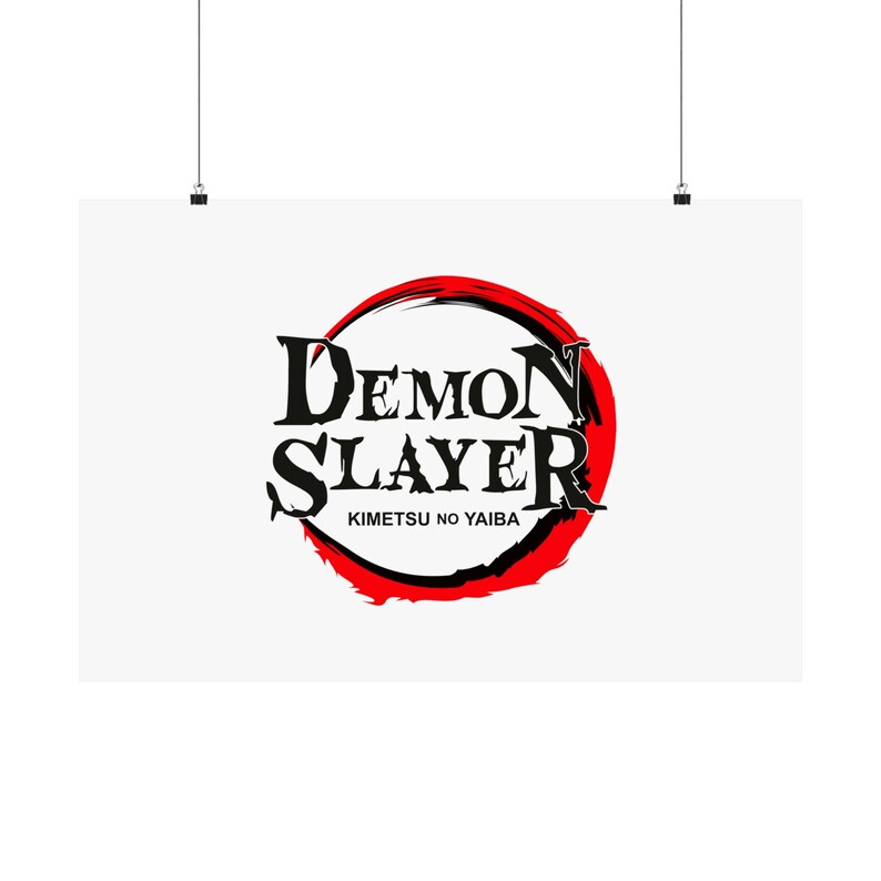 Demon Slayer Horizontal Posters - Etsy