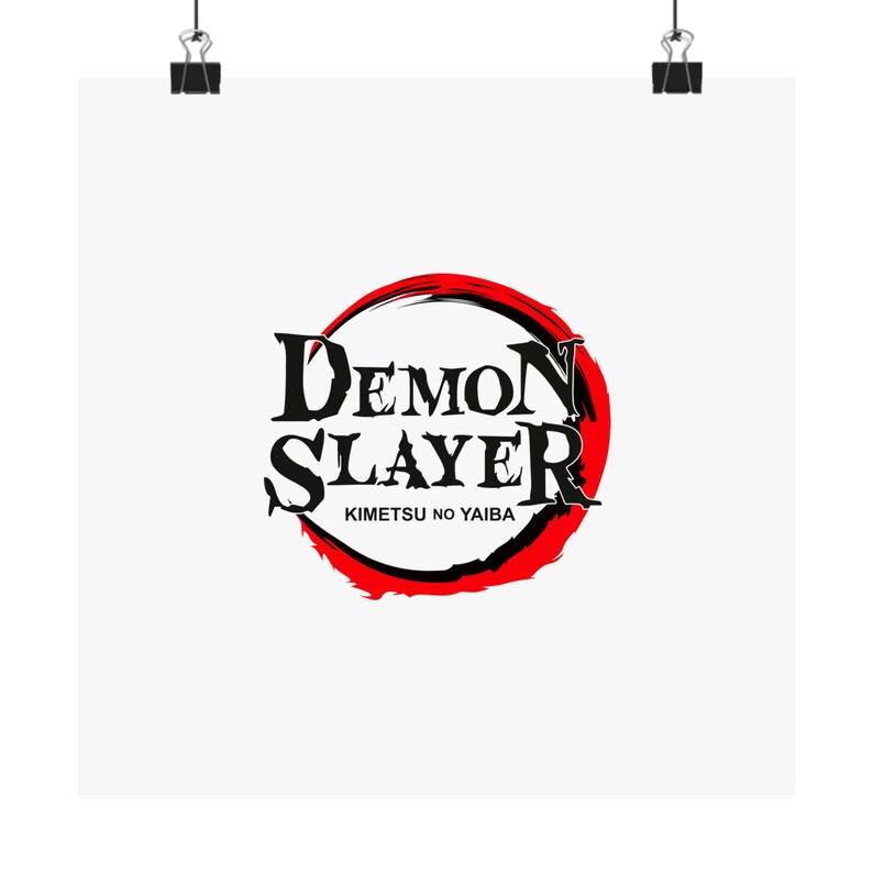 Demon Slayer Horizontal Posters - Etsy