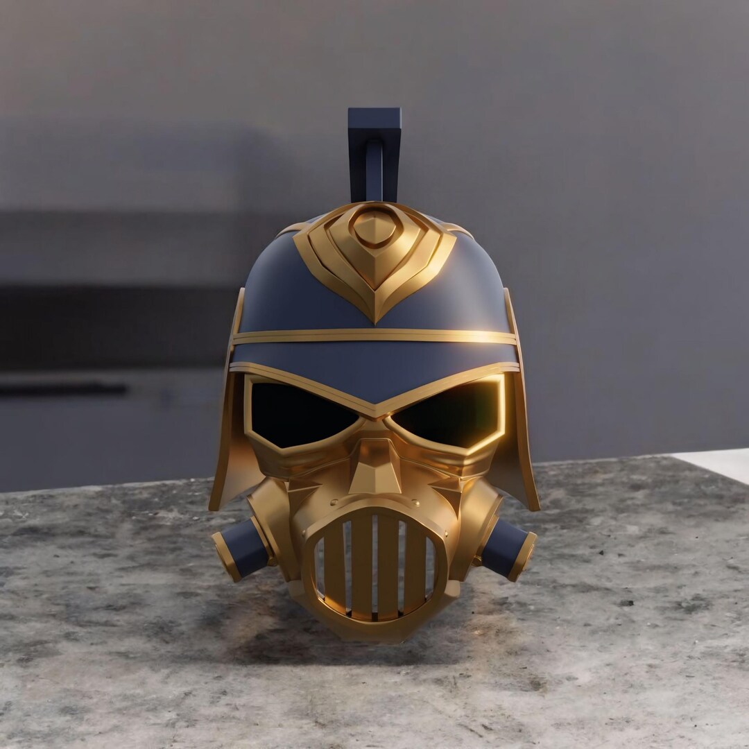League of Legends Inspired Enforcer Mask – Stylish and Customizable ...