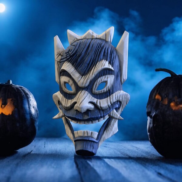 Kabuki Mask - Etsy