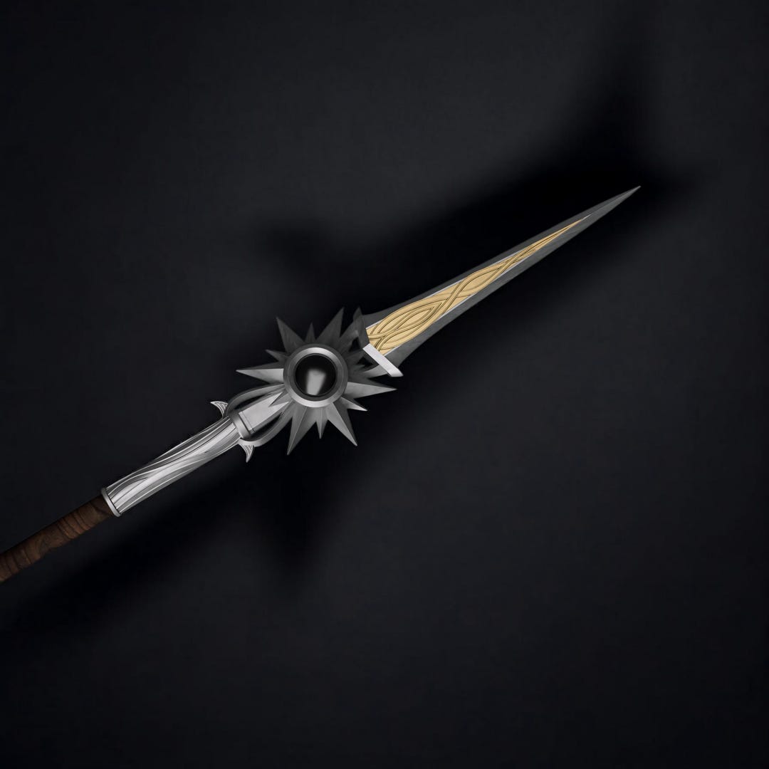 Selune Spear of Night Cosplay Prop , Sword , Cosplay Prop , Custom ...