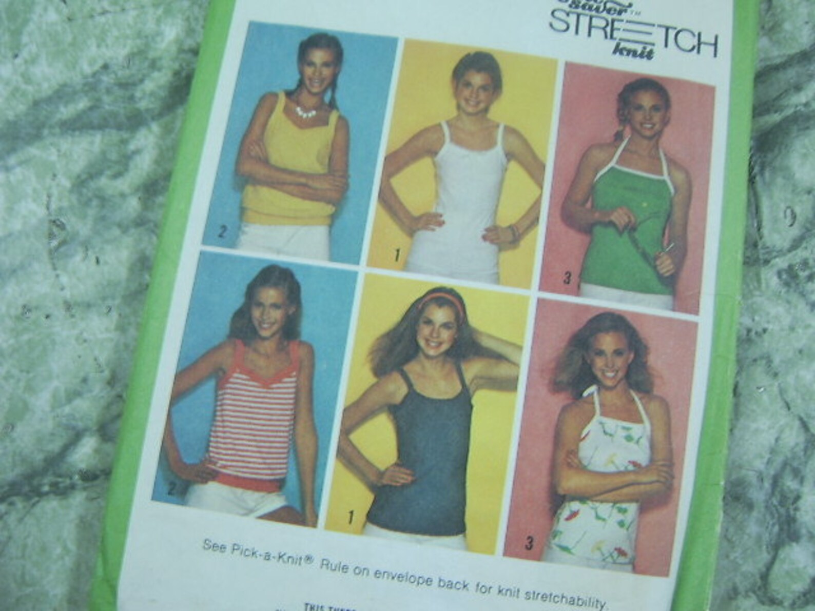 1979 Pullover Top Stretch Knit Pattern Simplicity 9035 | Etsy