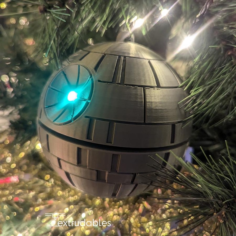 Death Star Tree Topper - Etsy
