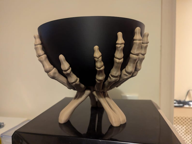 Skeleton Hands Candy Bowl | Halloween Decorations | Gothic Decorations ...