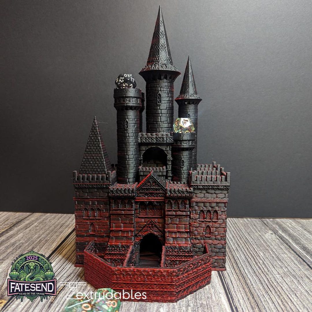 Vampire Dice Tower by Fates End | Cursed Vampire Dice Tower | Dungeons ...