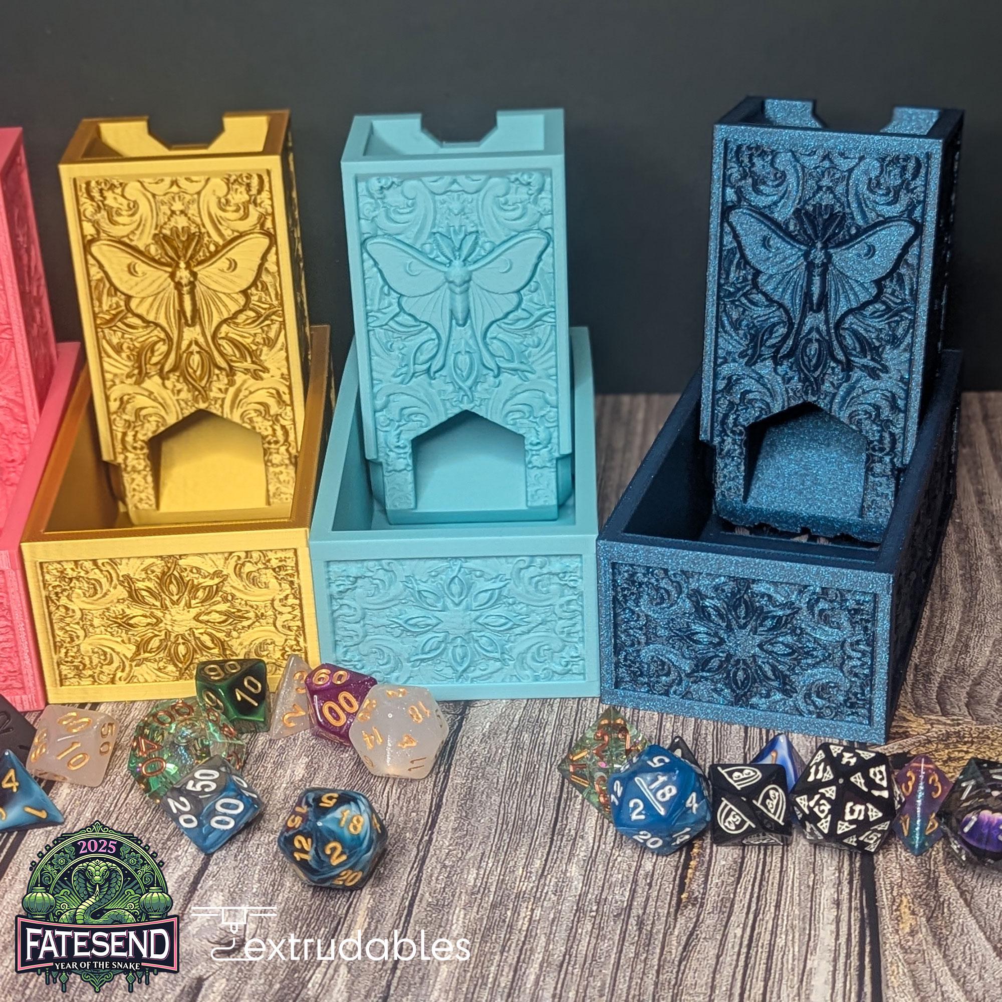 Collapsible Foldable Dice Tower | Mini Dice Tower | Pocket Dice Tower ...