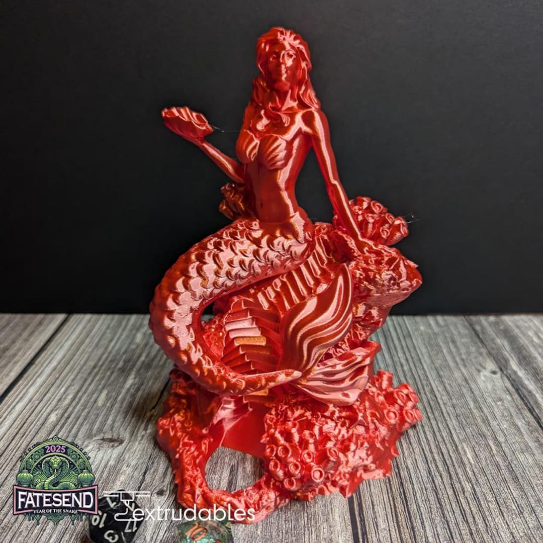 Mermaid Dice Tower by Fates End | Dungeons and Dragons | Table Top ...