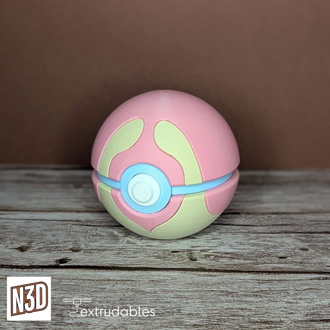 Heal Ball Pokeball | Pokemon Character Balls | Pokemon Fan Gift ...