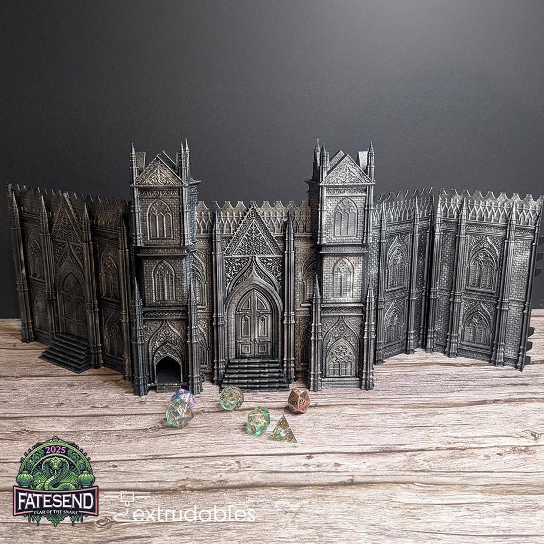 Gothic Cathedral DM/GM Screen | Dungeons and Dragons | Table Top Gaming ...