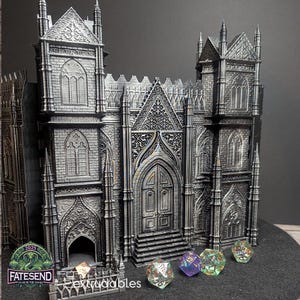 Gothic Cathedral DM/GM Screen | Dungeons and Dragons | Table Top Gaming ...
