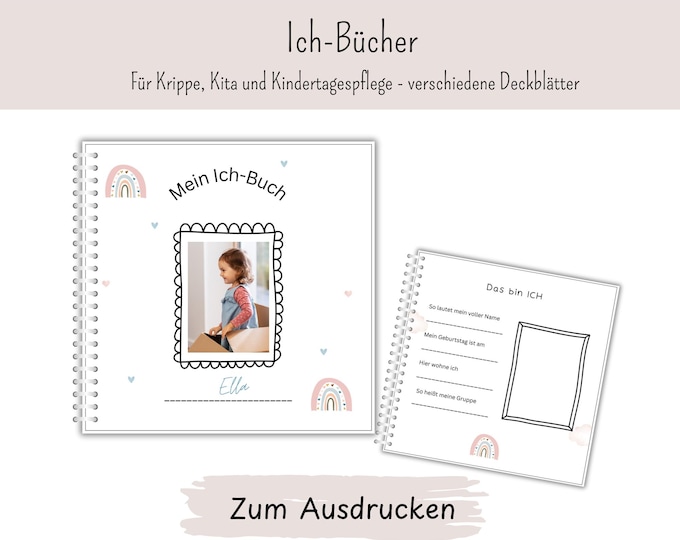 Kindergarten Ich Buch Vorlage Pdf
