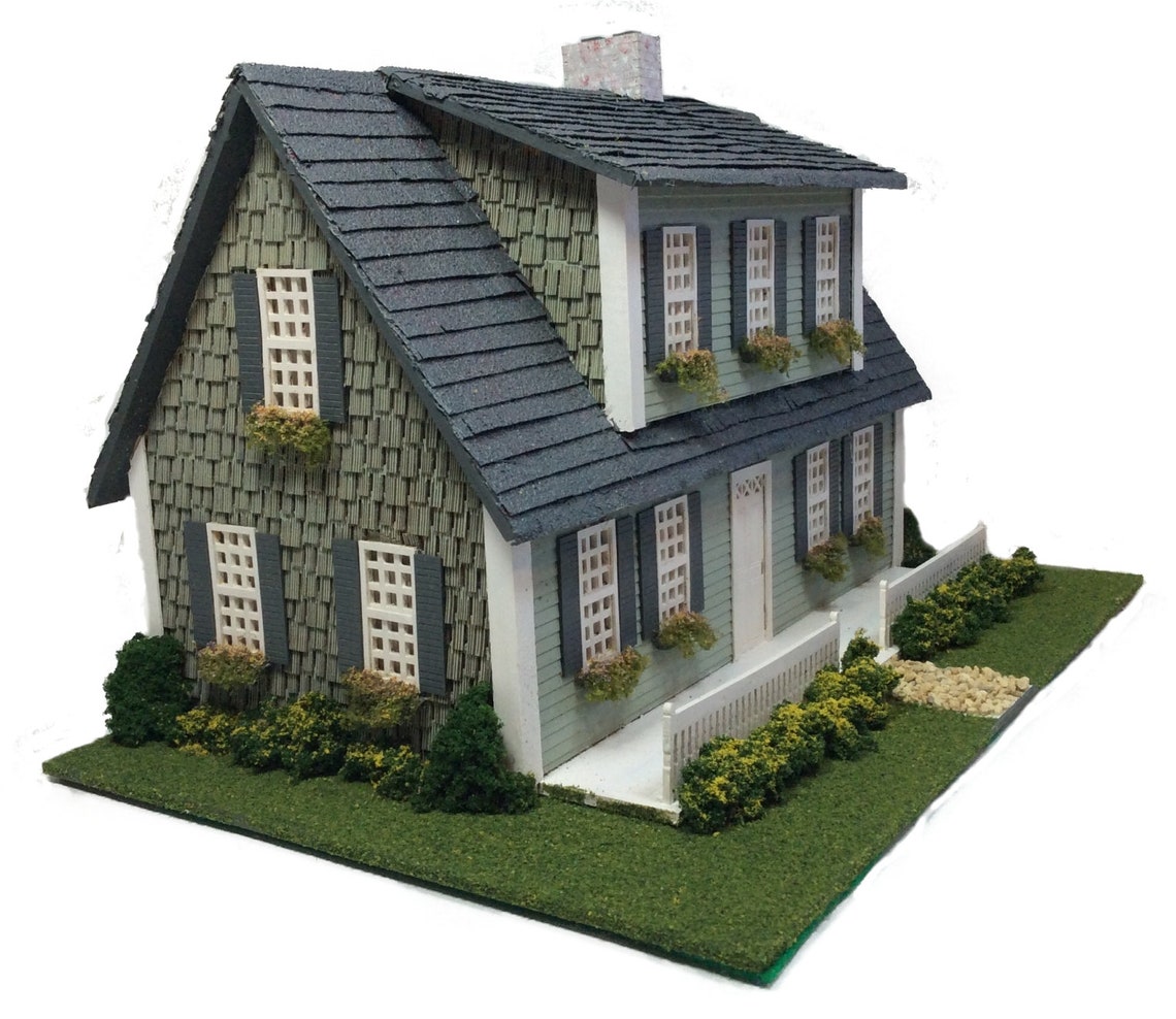 1:48 Complete Kit Quarter Inch Scale Full Cape Cod House - Etsy