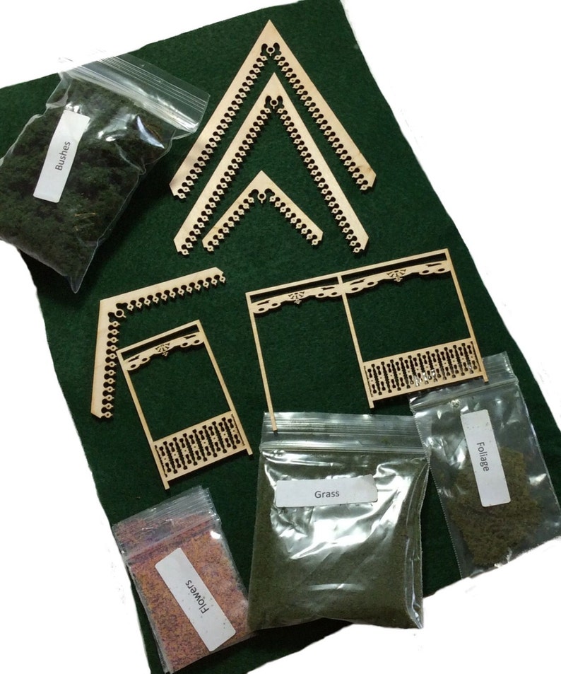 1:48 Complete Kit Quarter Inch Victorian Style House - Etsy