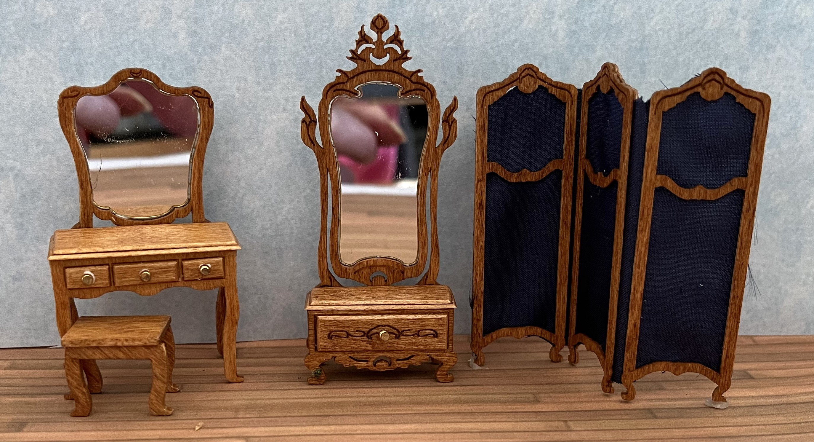 1:24 Half Inch Scale Victorian Dressing Room Furniture Kit - Etsy