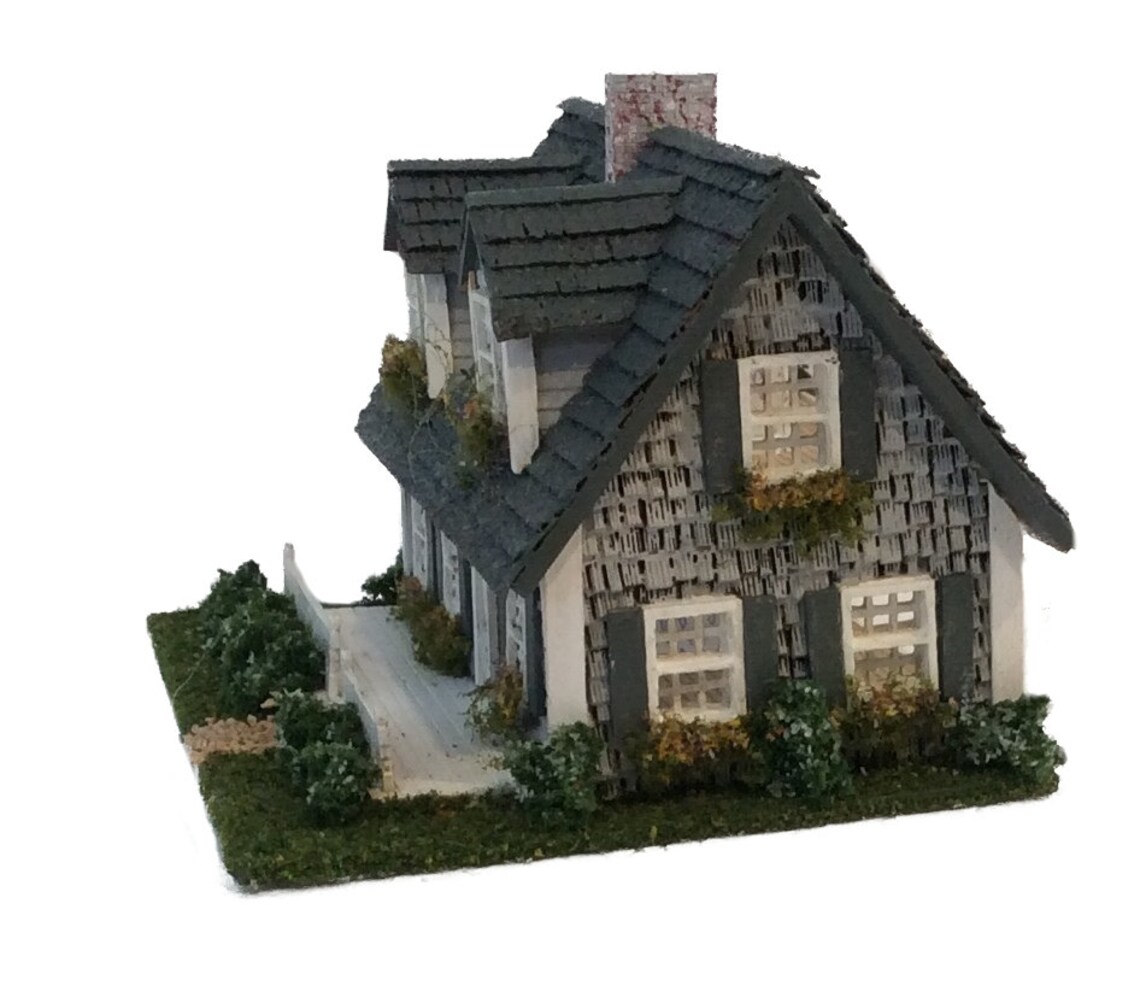 Complete Kit - 1:144th Inch Scale Three Quarter Cape Cod House - Etsy