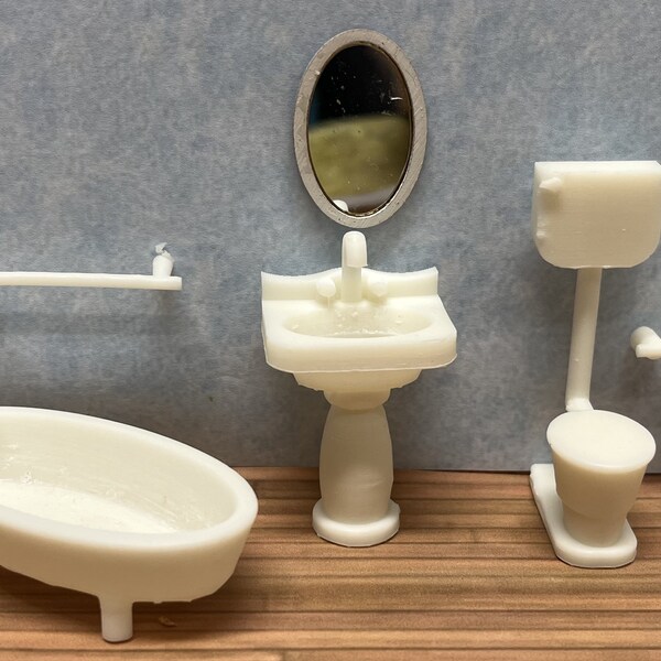 1 24 Scale Bathroom - Etsy