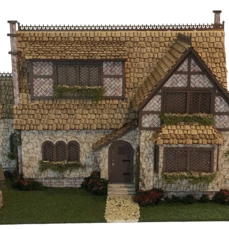 Miniature Brick House Kit - Etsy