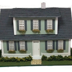 1:48 Complete Kit - Quarter Inch Scale Full Cape Cod House - Etsy