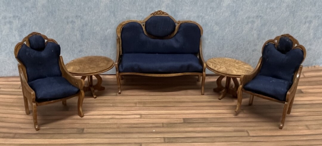 1:24 Half Inch Scale Victorian Living Room Furniture Kit - Etsy