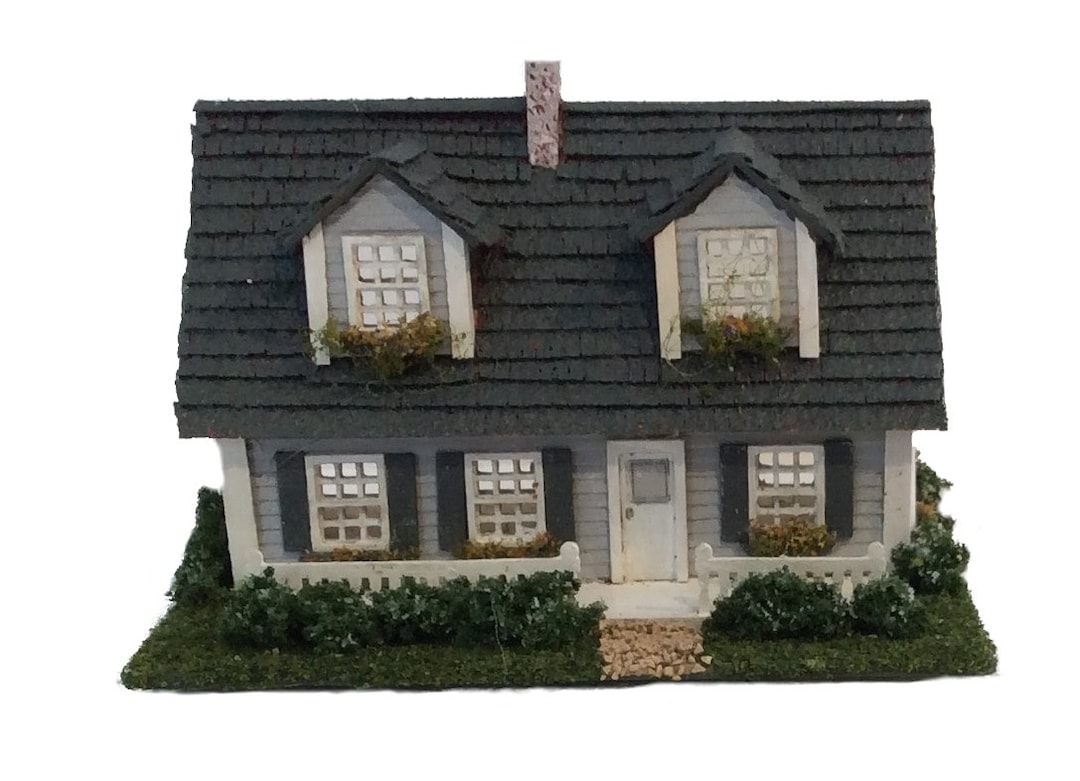 Complete Kit - 1:144th Inch Scale Three Quarter Cape Cod House - Etsy
