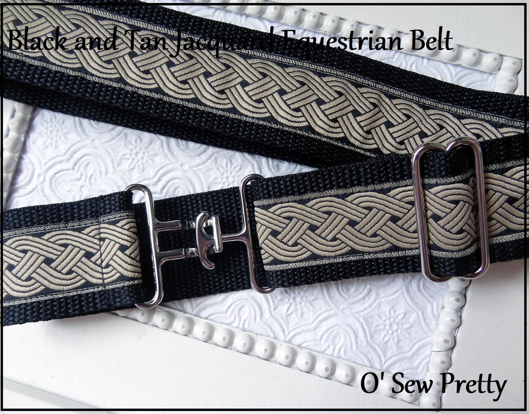Equestrian Belt, Jacquard Belt, Equestrian Gifts, Horseback Rider Belt ...