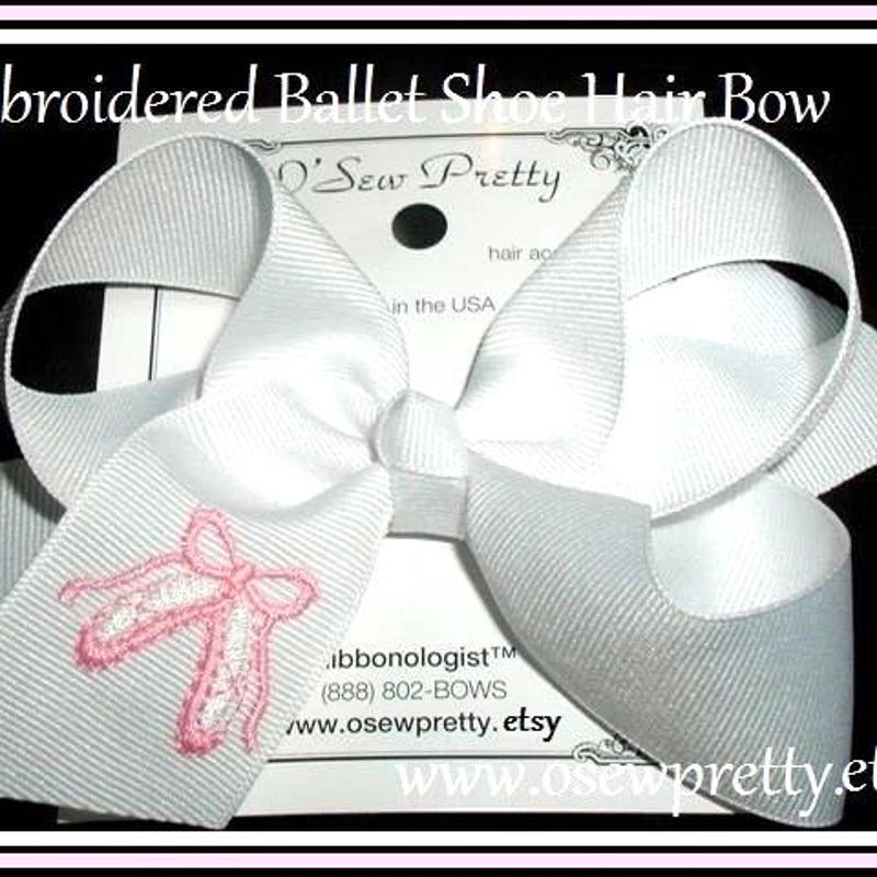 Ballet Bow - Etsy