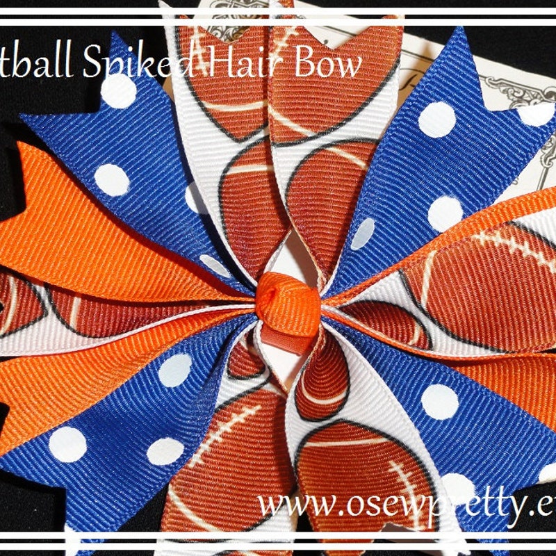 Nfl Team Hair Bows - Etsy