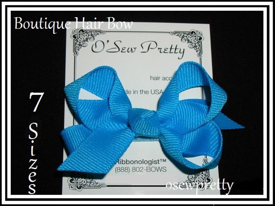 Boutique Hair Bows, Classic Boutique Hair Bows, Small to Extra Large ...