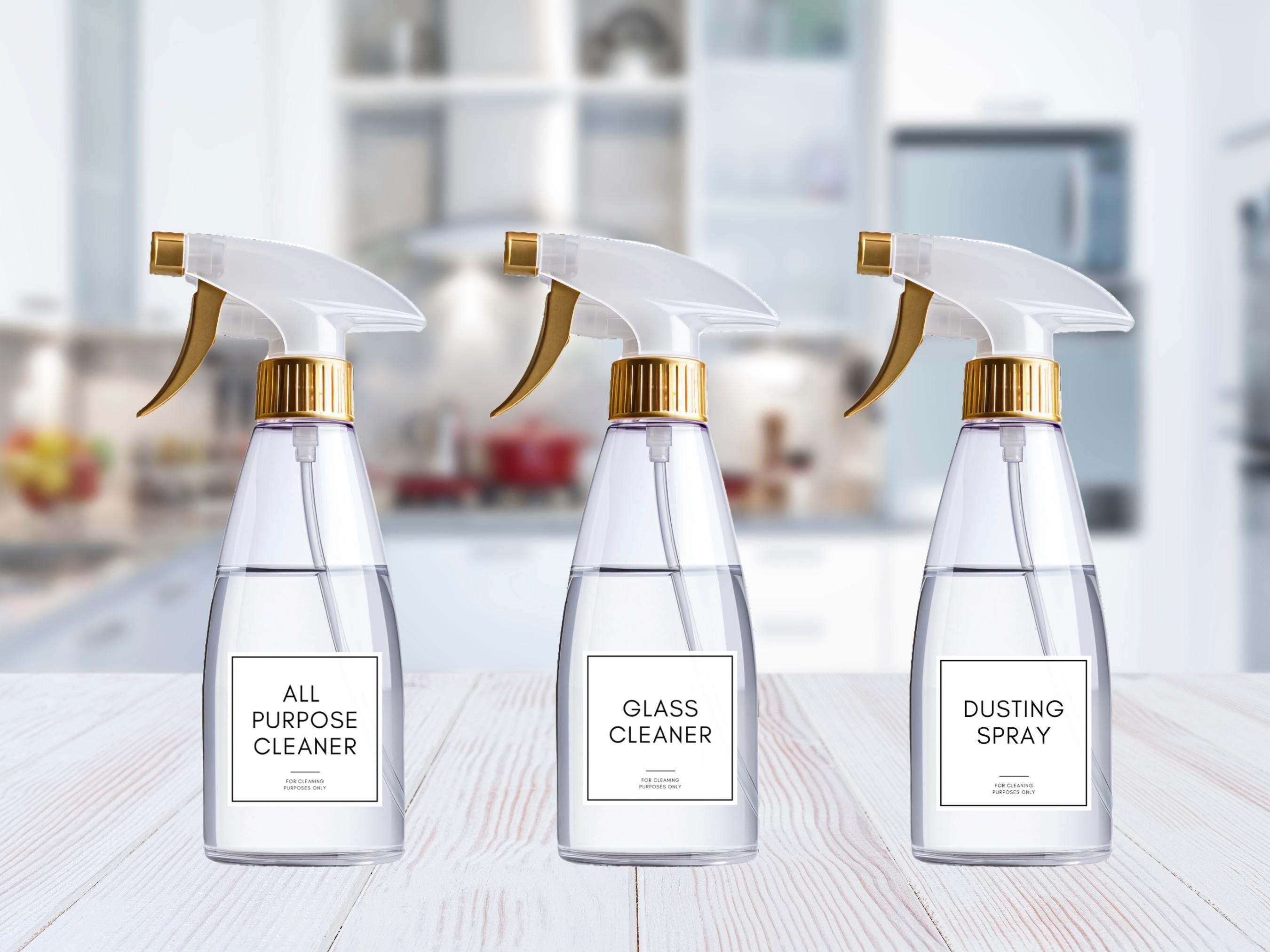 Customizable Cleaning Supply Labels Printable Labels Organization ...