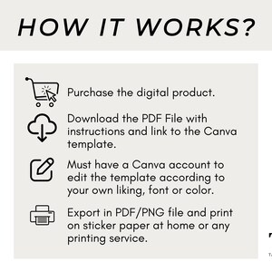 Customizable Pantry Labels Editable and Printable Labels Sticker Labels ...