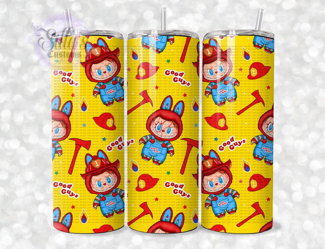Labubu Chucky 20oz Stainless Steel Tumbler | Labu Tumbler | Gifts for ...