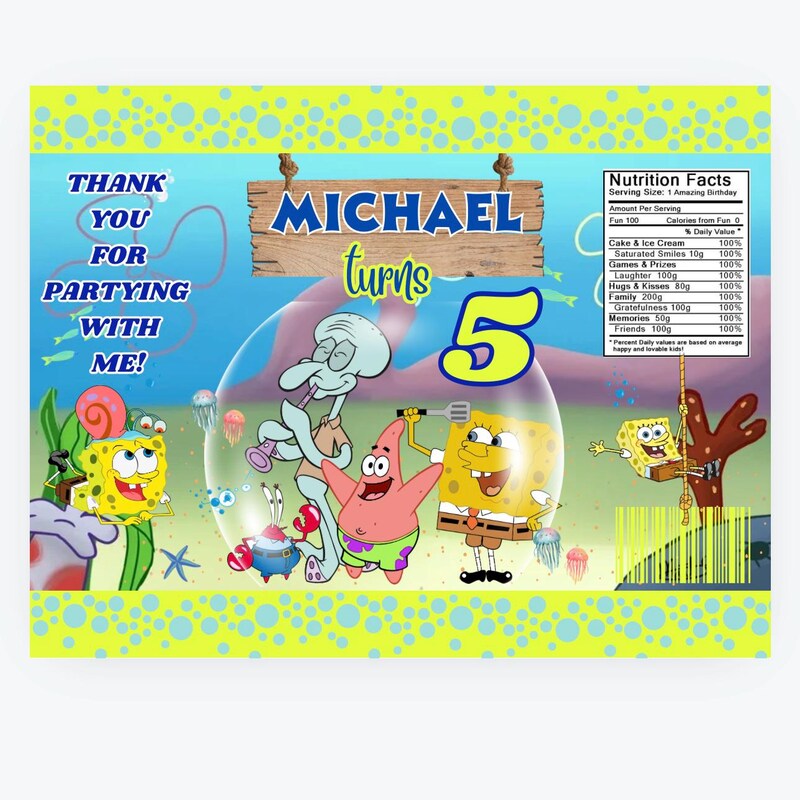 Spongebob Party - Etsy