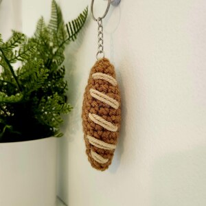 Crochet Bread Baguette Keychain! - Etsy