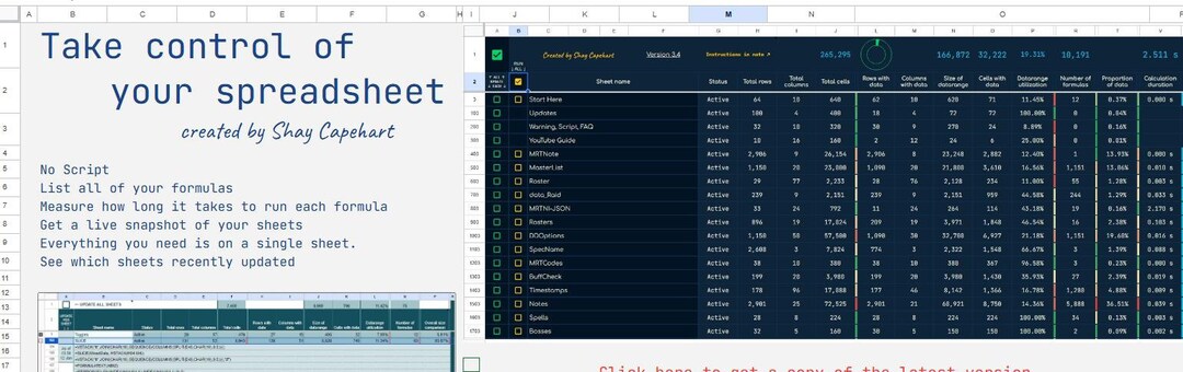Google Sheets Performance Analysis Tool: Take Control of Your ...