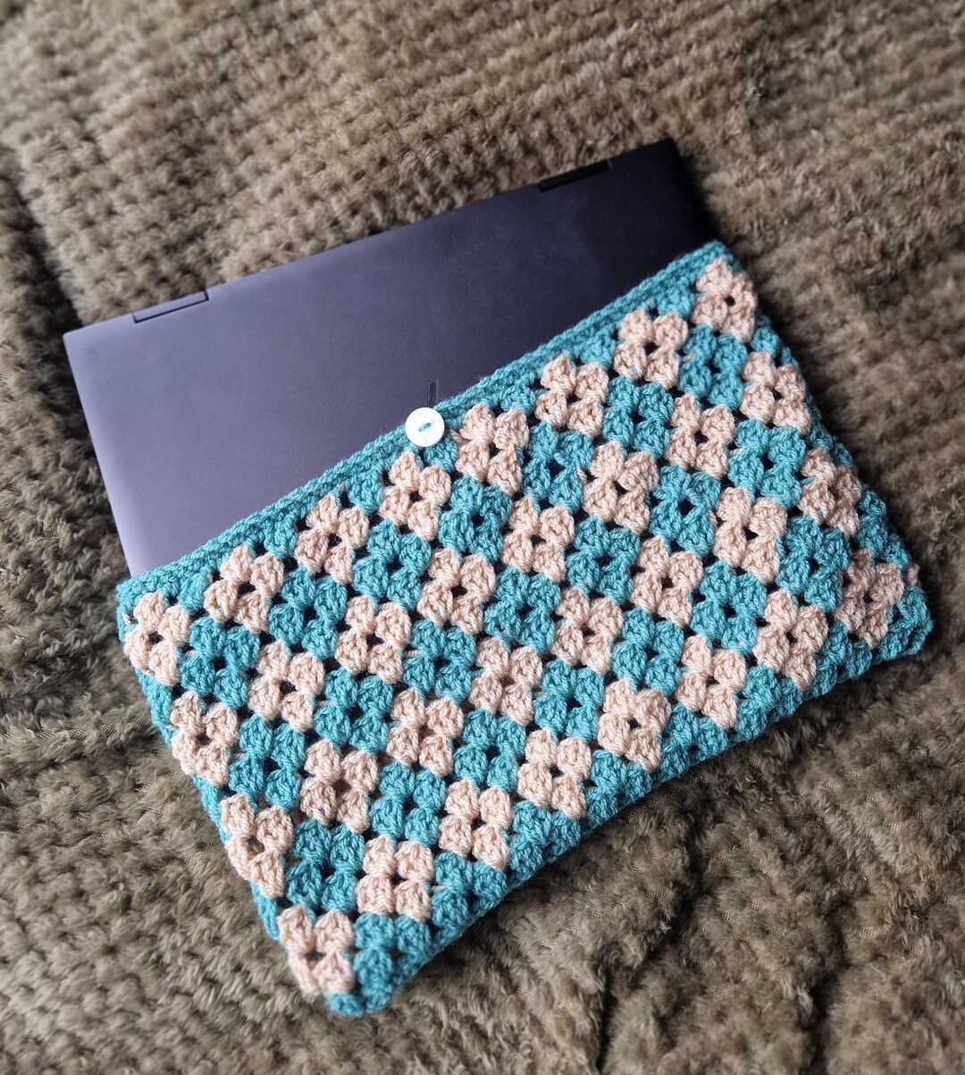 Handmade Crochet Laptop Cover (made to Order) - Etsy