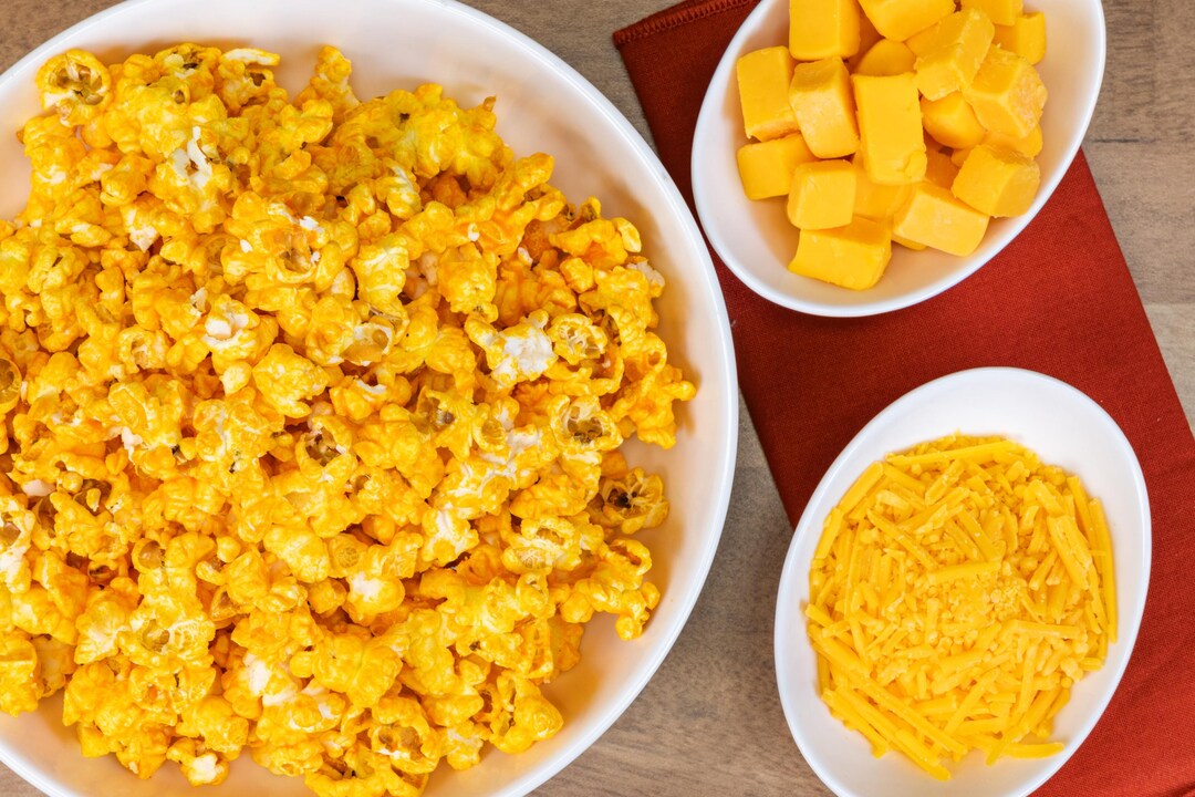 Sharp Cheddar Gourmet Popcorn - Etsy