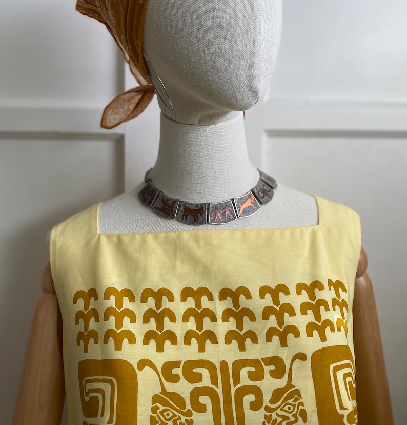 Rare Textile Artist Harwood Steiger MOD Dress Southwest Incredible ...
