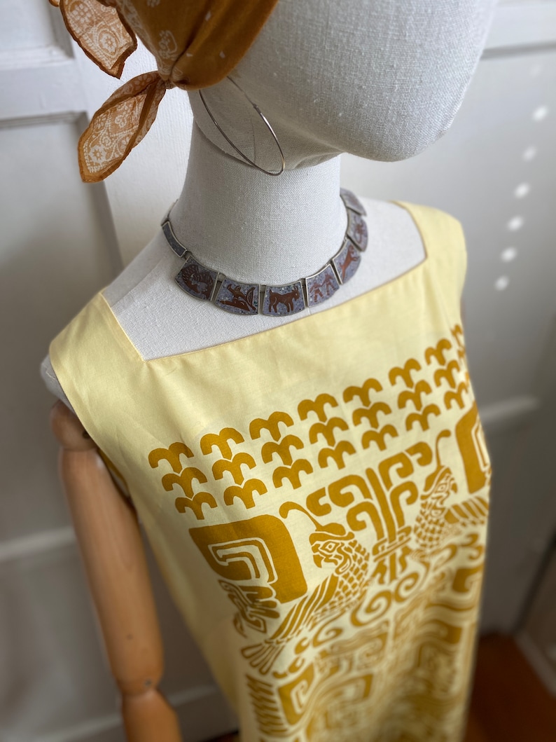 Rare Textile Artist Harwood Steiger MOD Dress Southwest Incredible ...