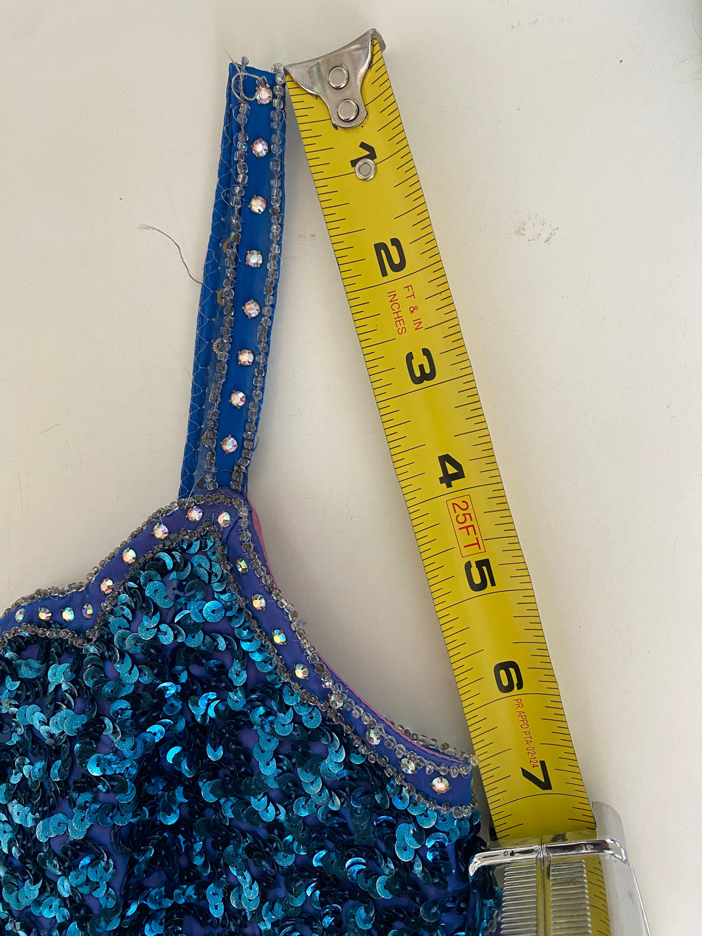 50’s 60’s Vintage Glam Sequin Designer Formal Dress Mike Benet Prom ...