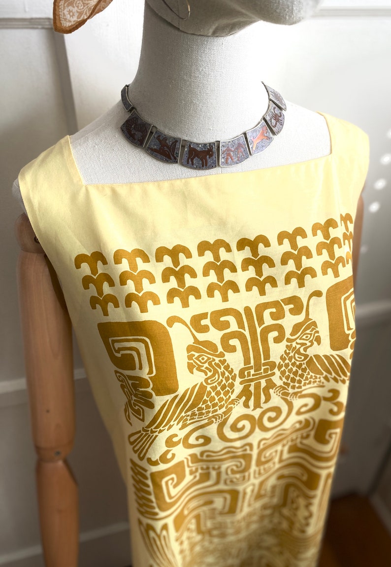 Rare Textile Artist Harwood Steiger MOD Dress Southwest Incredible ...