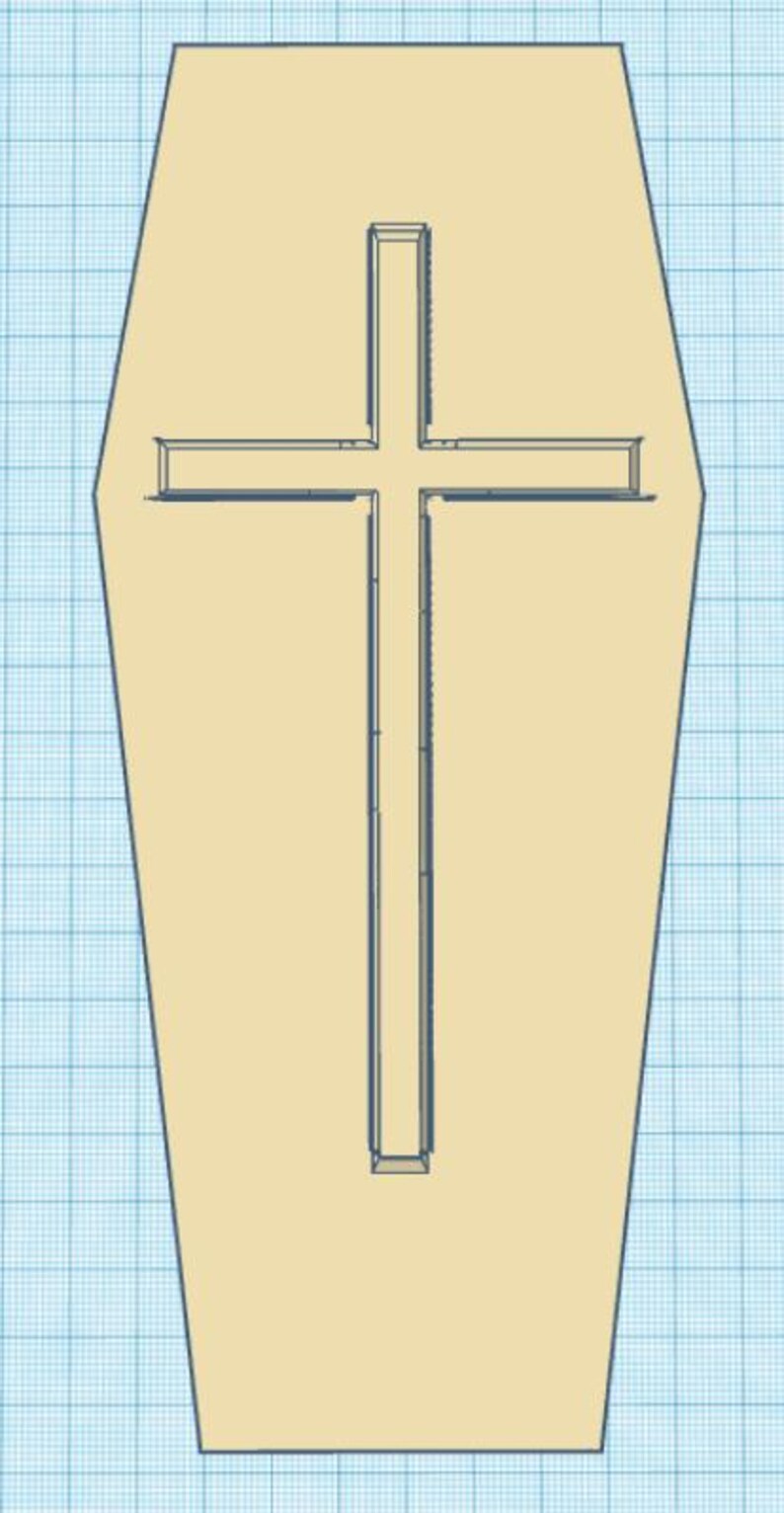 Coffin Pen Box Digital Stl-file Eternal Rest Pen Case, Halloween ...