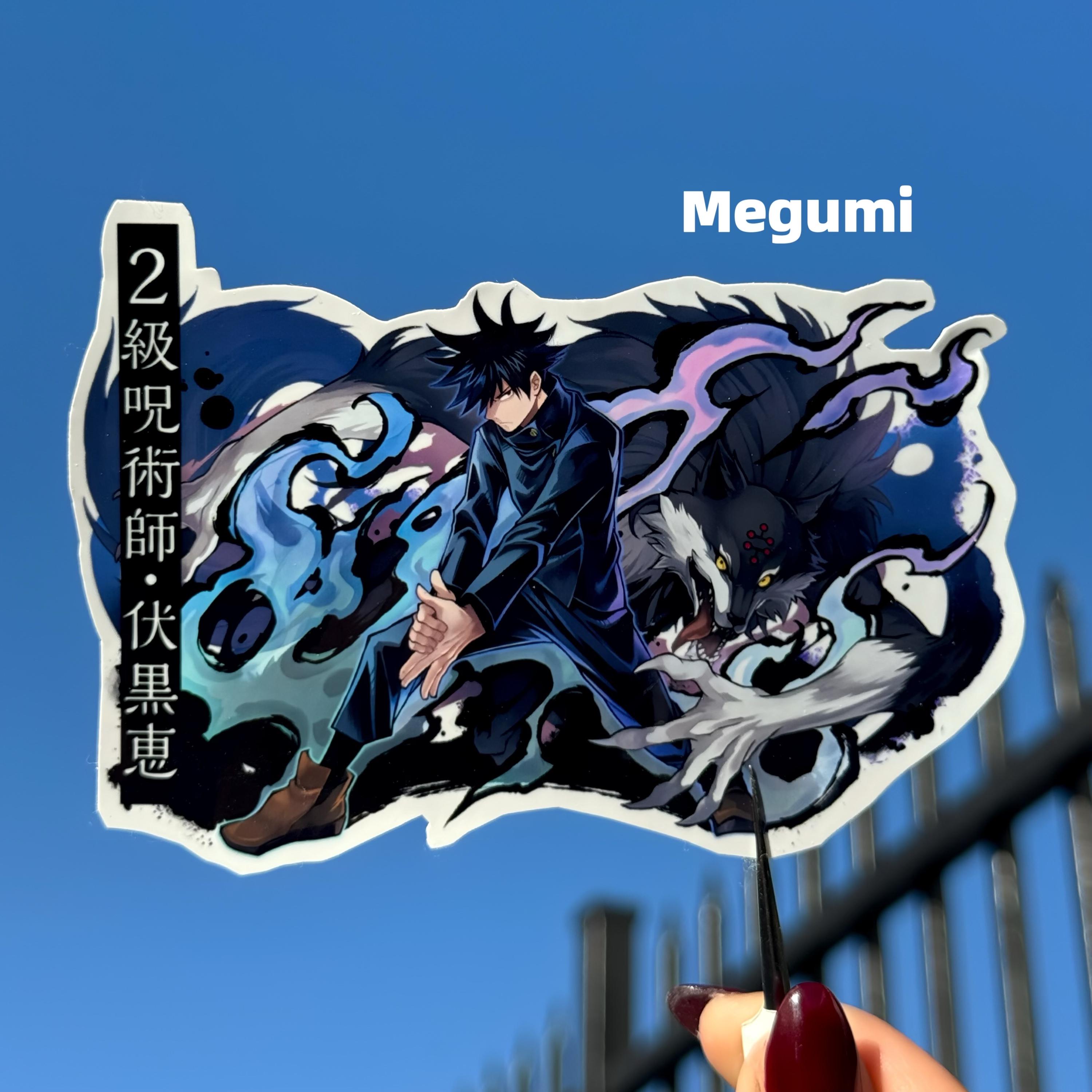 Jujutsu Kaisen Stickers 4.5in3in Waterproof - Etsy