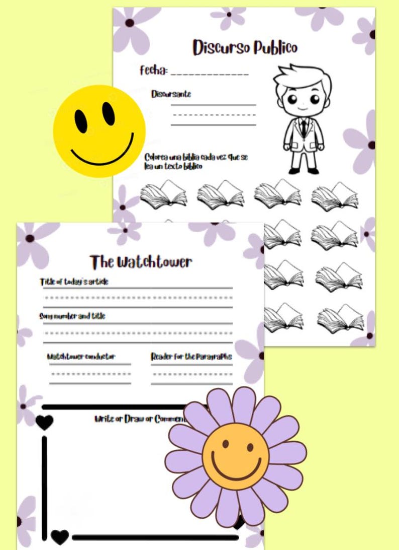 2024 JW Meeting Activities for Kids - Etsy Australia