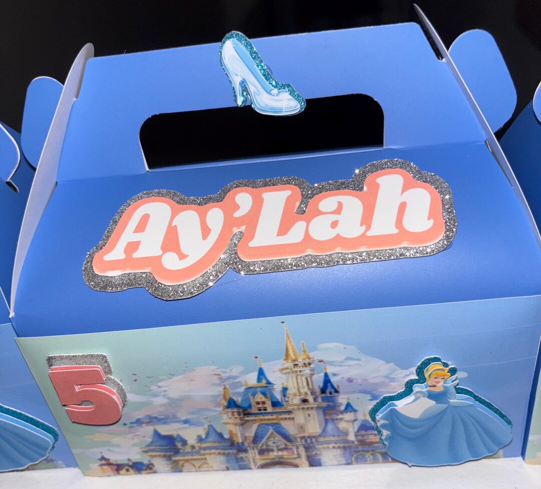 3D Gable Box, Party Favor, Custom Treat Box, 3D - Etsy