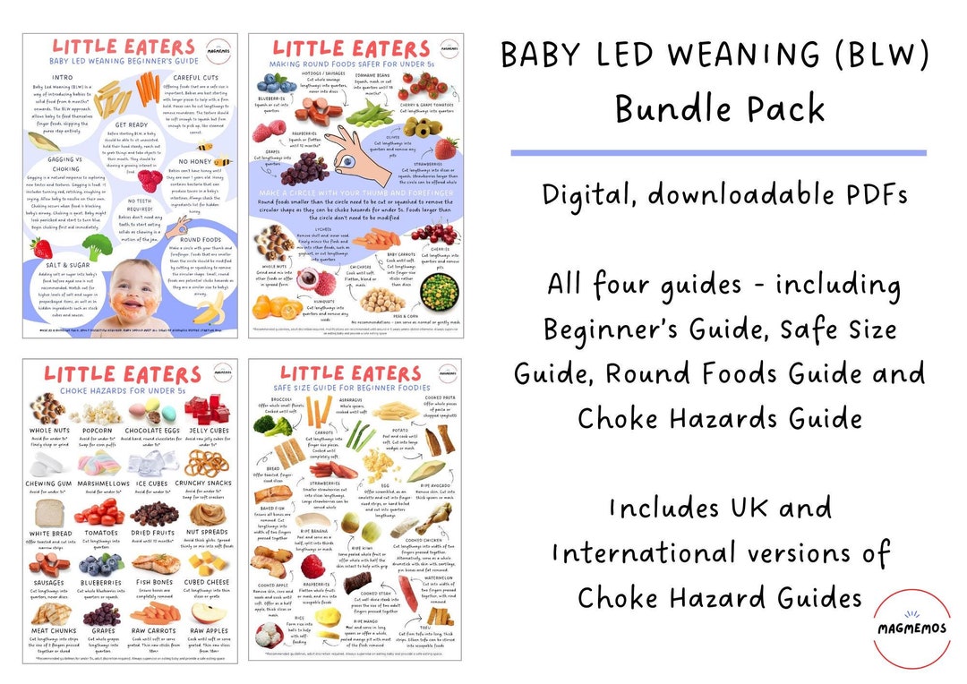 Baby Led Weaning Guide Digital Bundle Pack - Etsy
